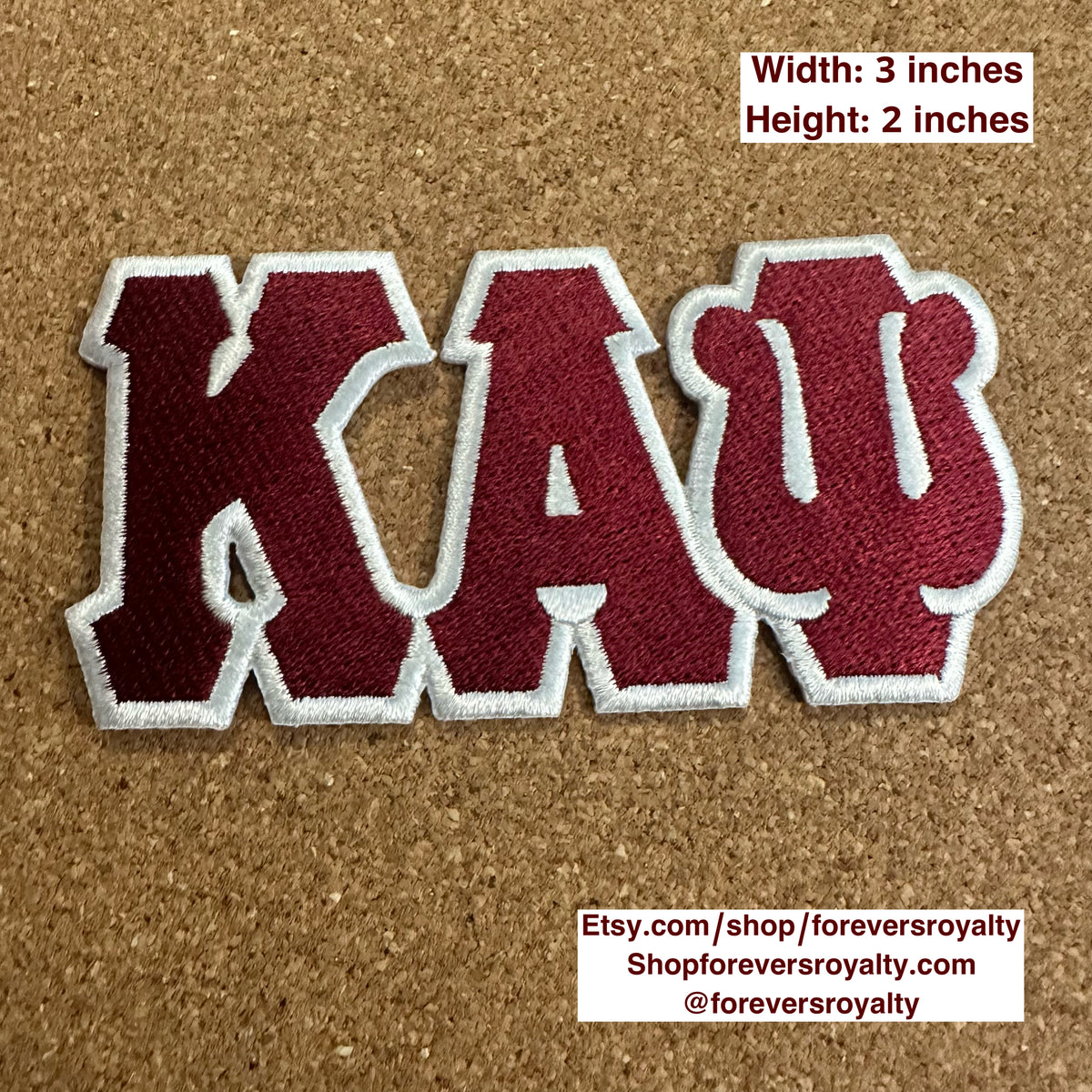New Kappa Alpha Psi patch – Forever Southern Royalty