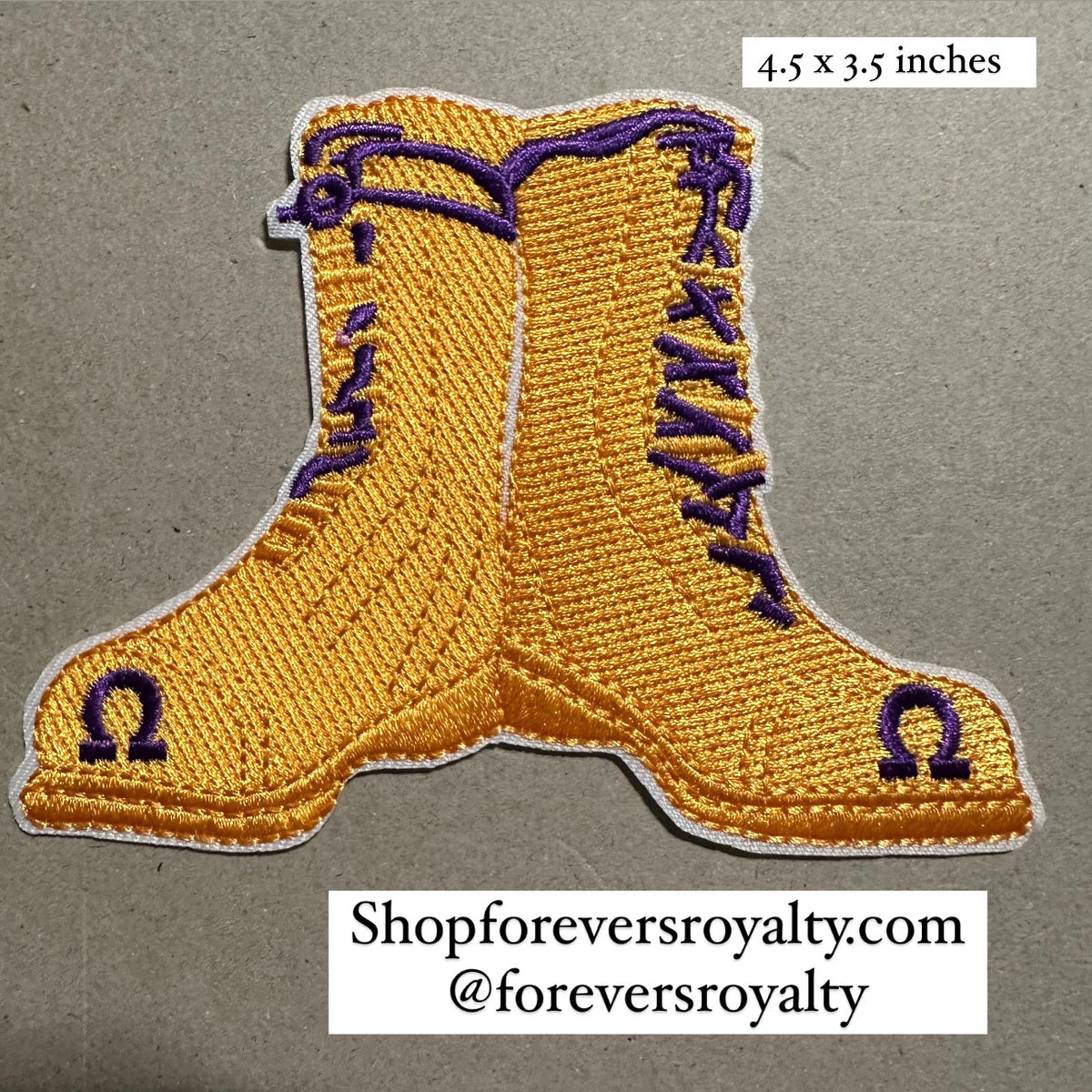 Omega boot patch – Forever Southern Royalty