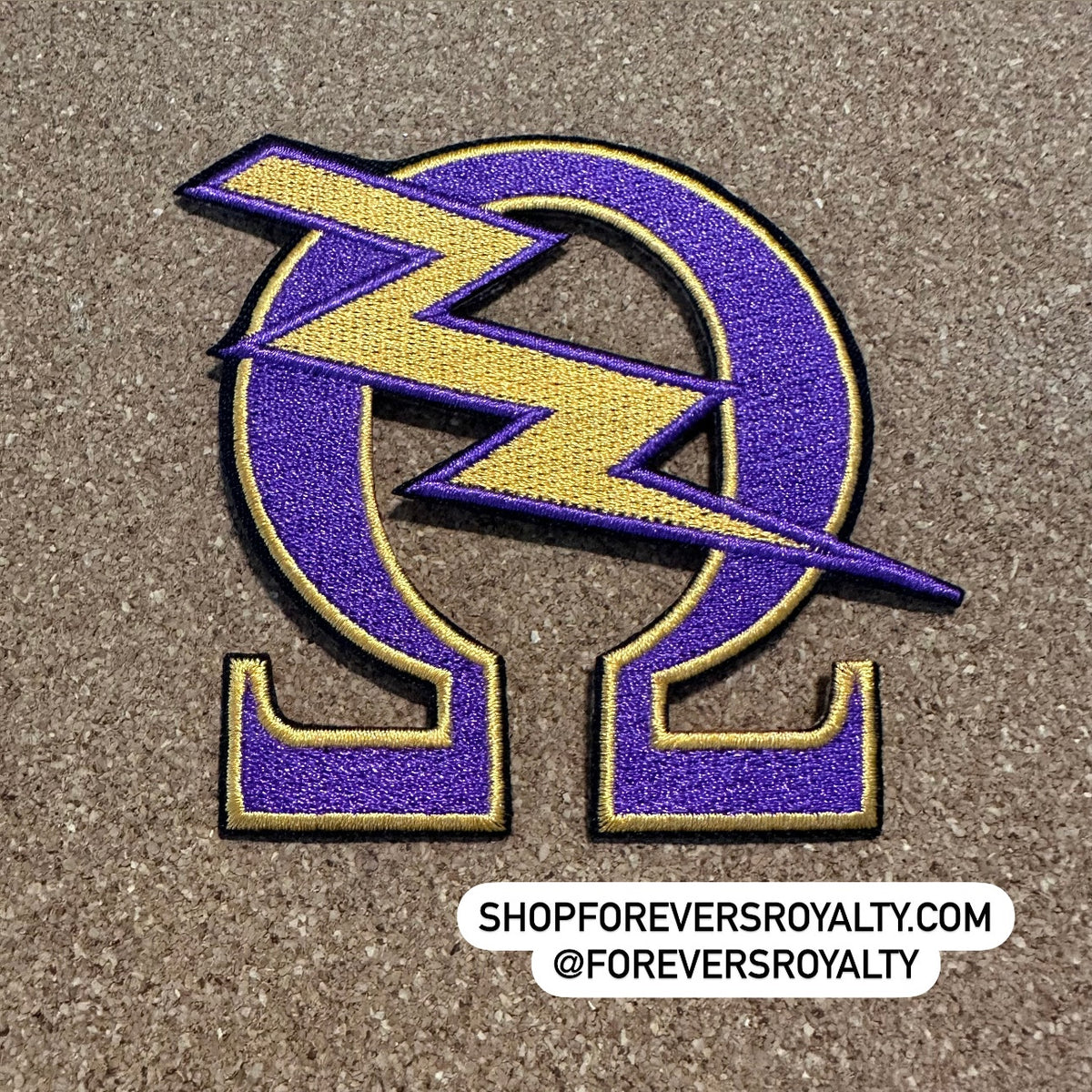 Omega Psi Phi patch. – Forever Southern Royalty