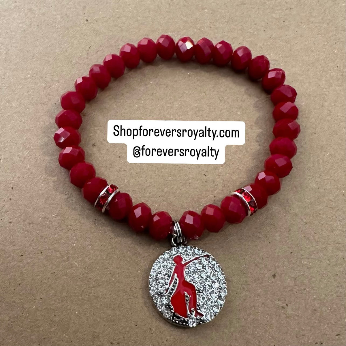 Fortitude Delta Sigma Theta bracelet. – Forever Southern Royalty