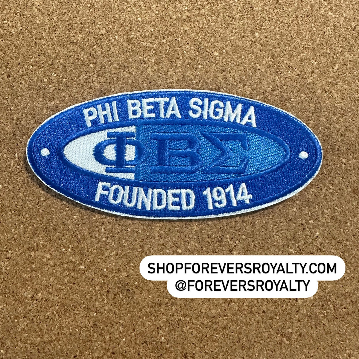 Oval Phi Beta Sigma patches. – Forever Southern Royalty