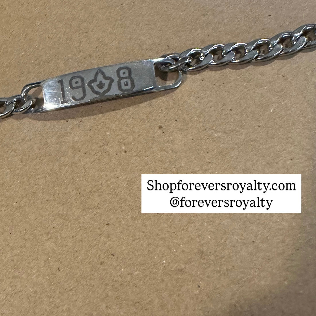 Metal chain 1908 bracelet – Forever Southern Royalty