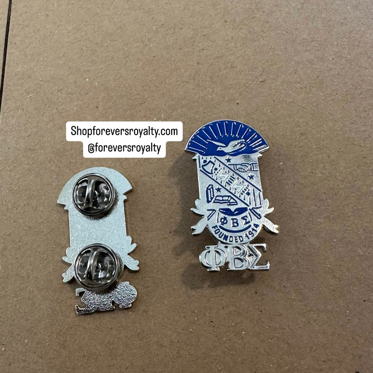 Phi Beta Sigma lapel pin – Forever Southern Royalty
