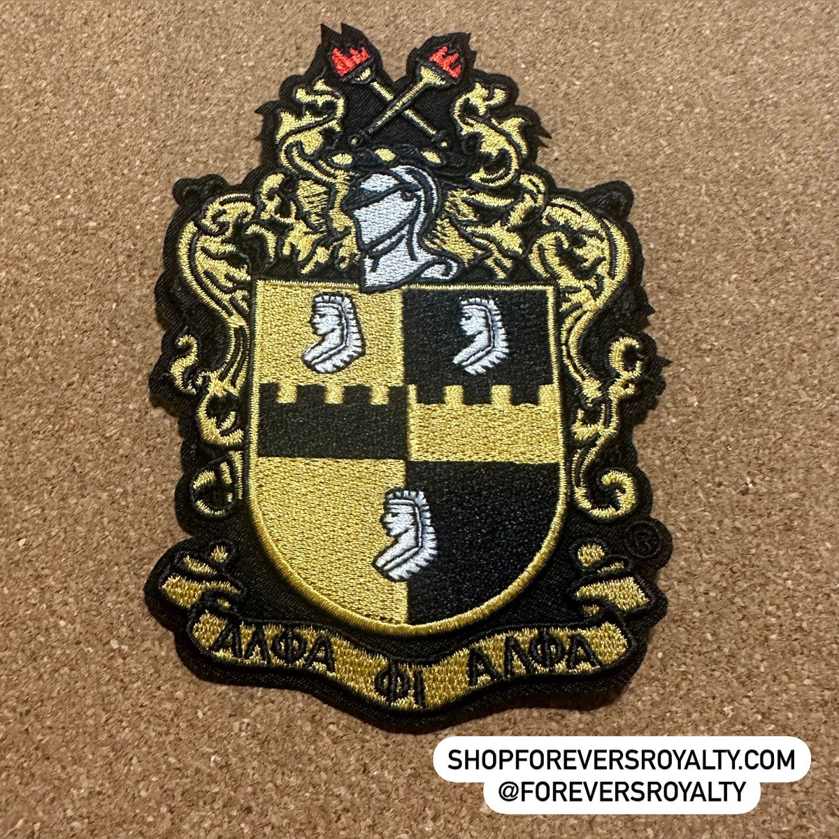 Alpha Phi Alpha patch. – Forever Southern Royalty