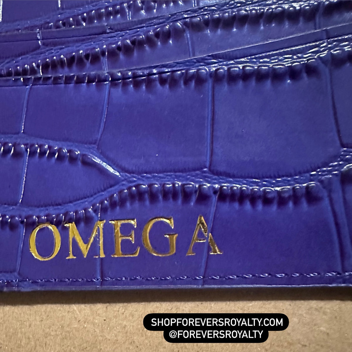 Leather Omega wallet. – Forever Southern Royalty