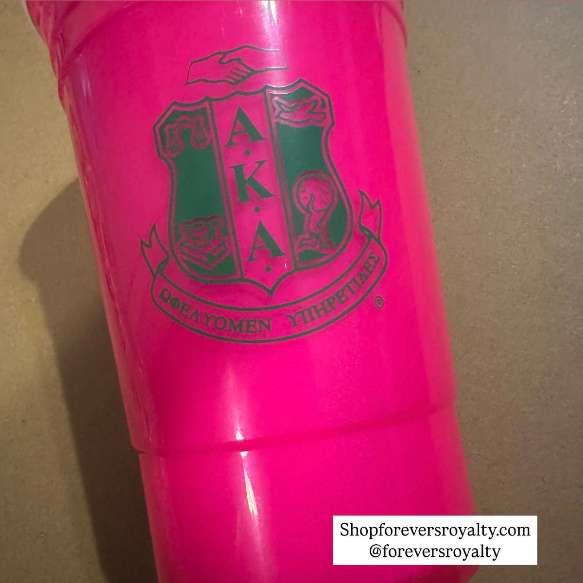 Alpha Kappa Alpha cup – Forever Southern Royalty