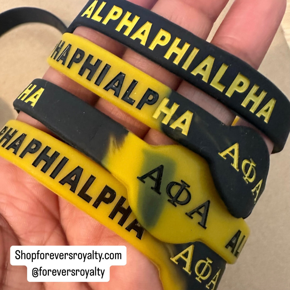 Circle Alpha wristband – Forever Southern Royalty
