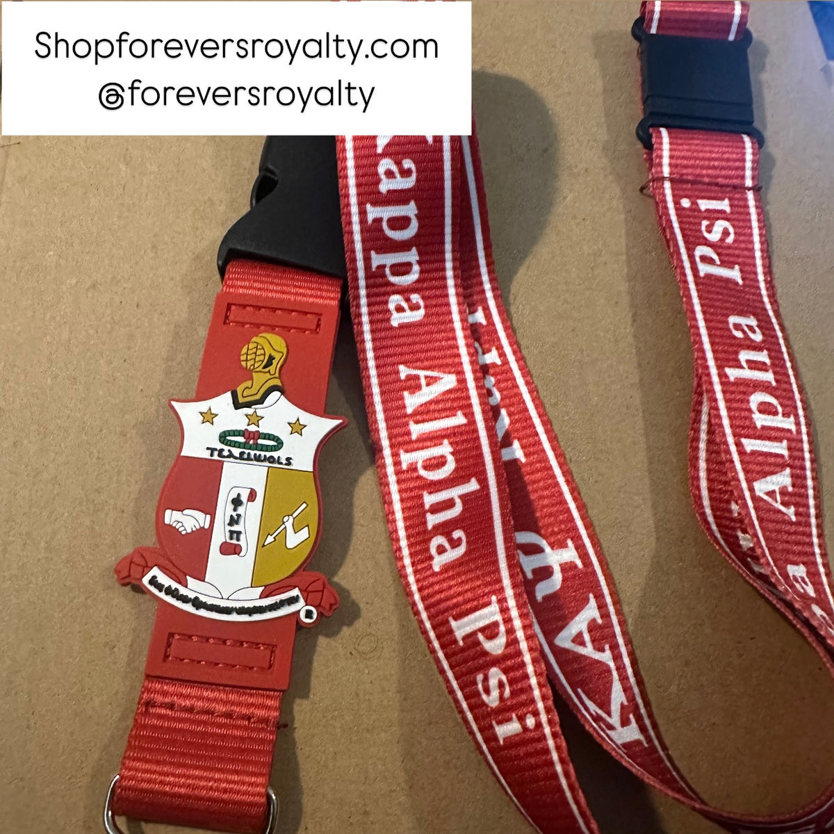New Kappa Alpha Psi lanyard. – Forever Southern Royalty