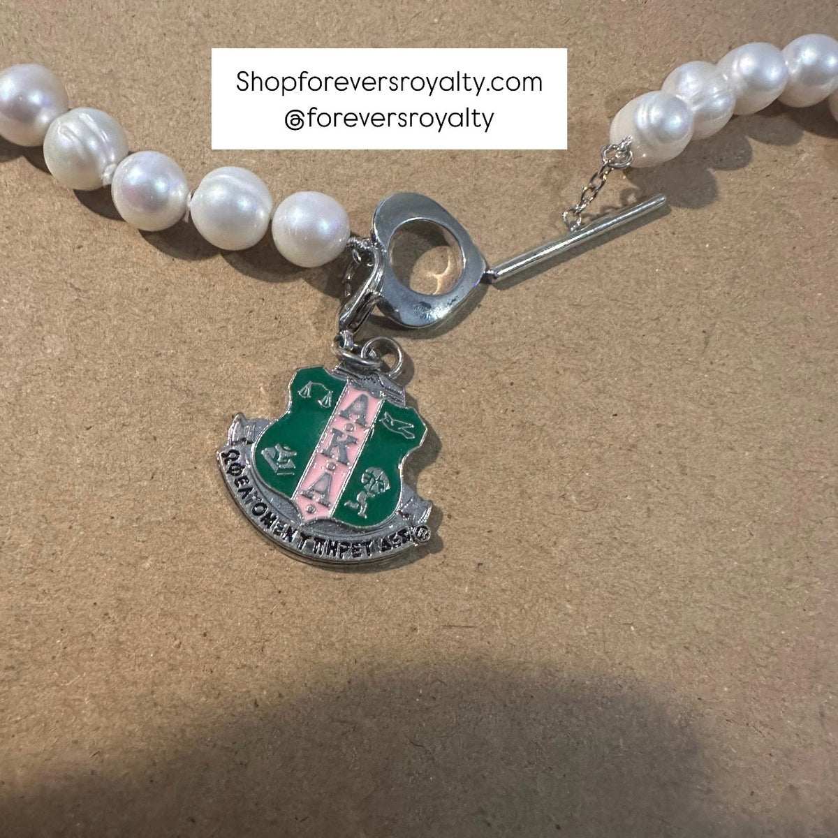 Alpha Kappa Alpha pearl necklace – Forever Southern Royalty