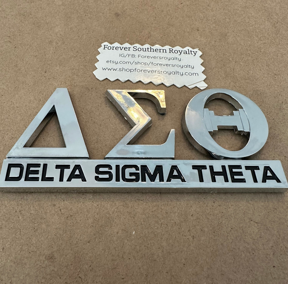 Delta Sigma Theta car decal – Forever Southern Royalty