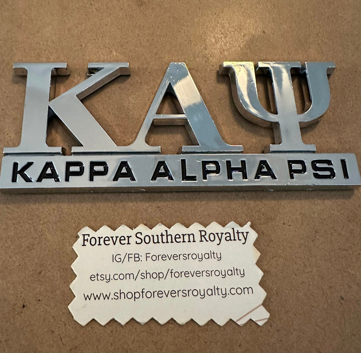 Kappa Alpha Psi car decal – Forever Southern Royalty