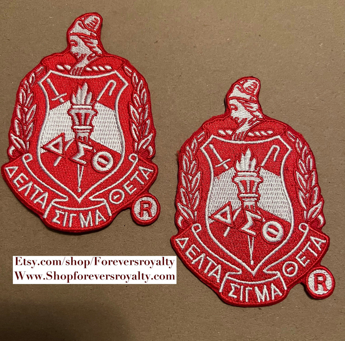 Delta Sigma Theta shield patch – Forever Southern Royalty
