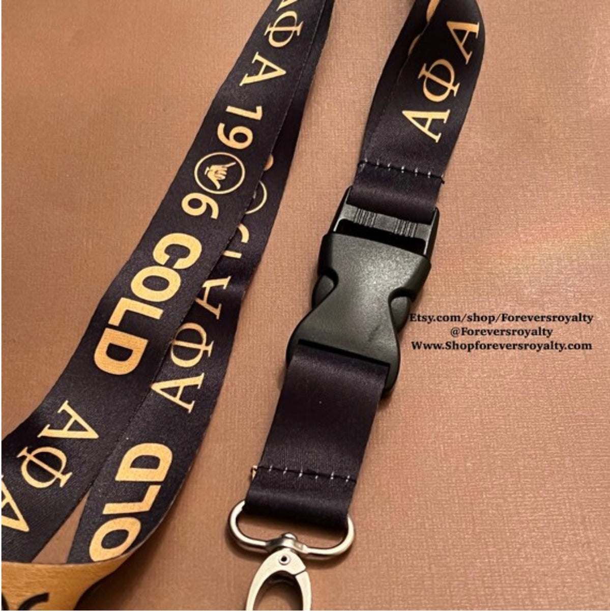 Alpha Phi Alpha lanyard – Forever Southern Royalty